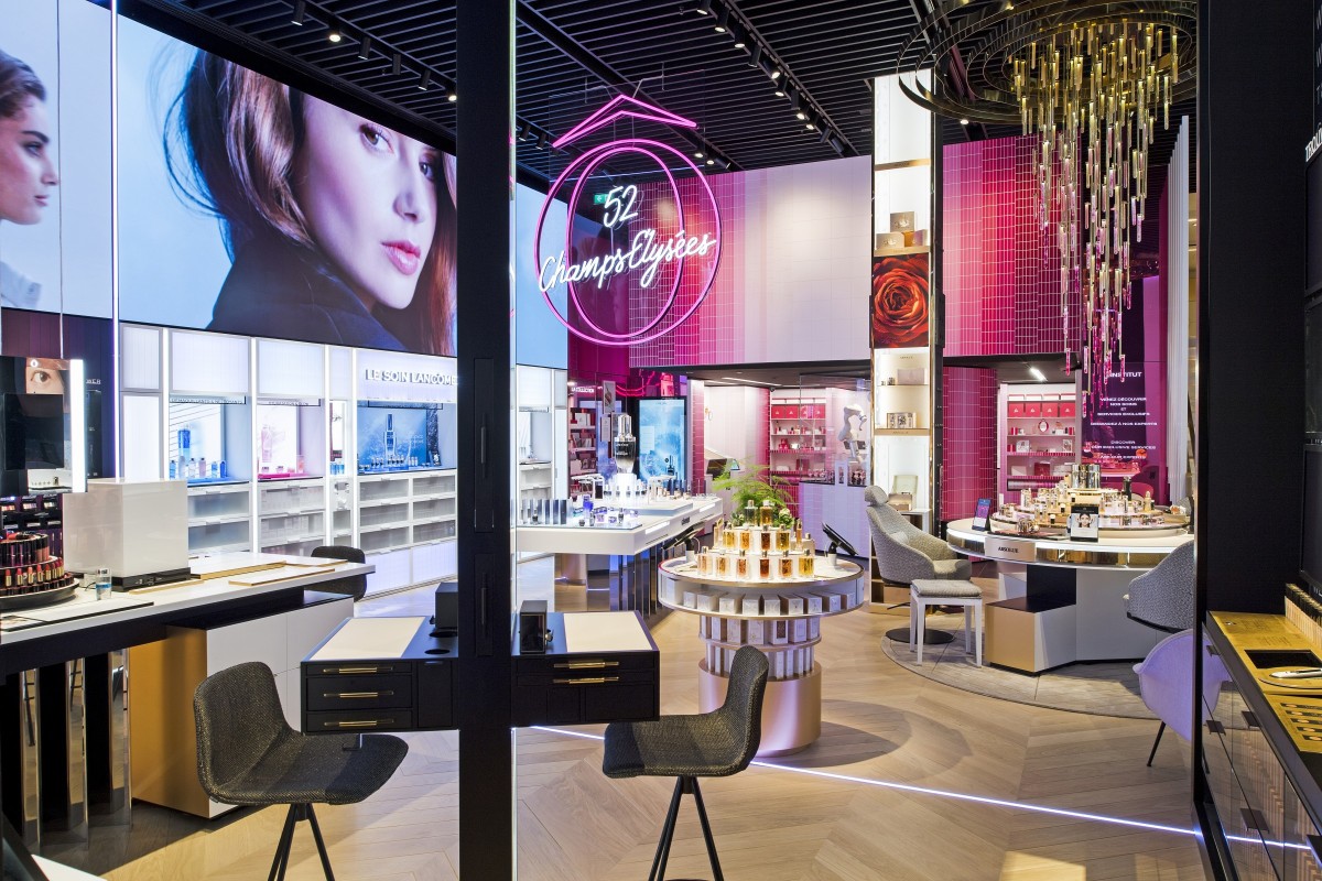 Chafik Studio — Flagship Lancôme Champs-Élysées